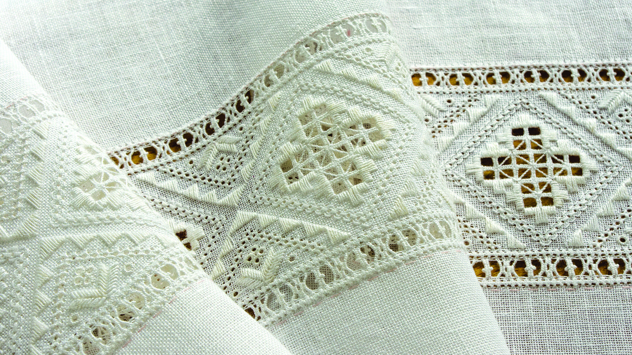Artist stitches threads of connection around the world