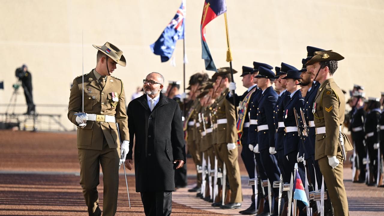 China in focus as new Solomons PM arrives at parliament