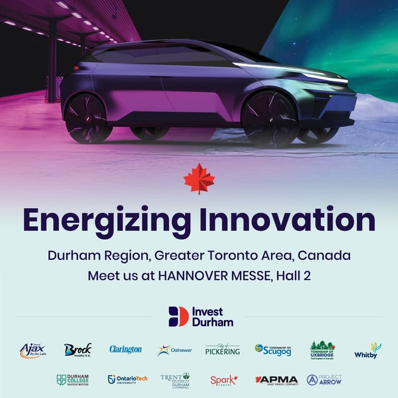 Durham Region to exhibit research and development…