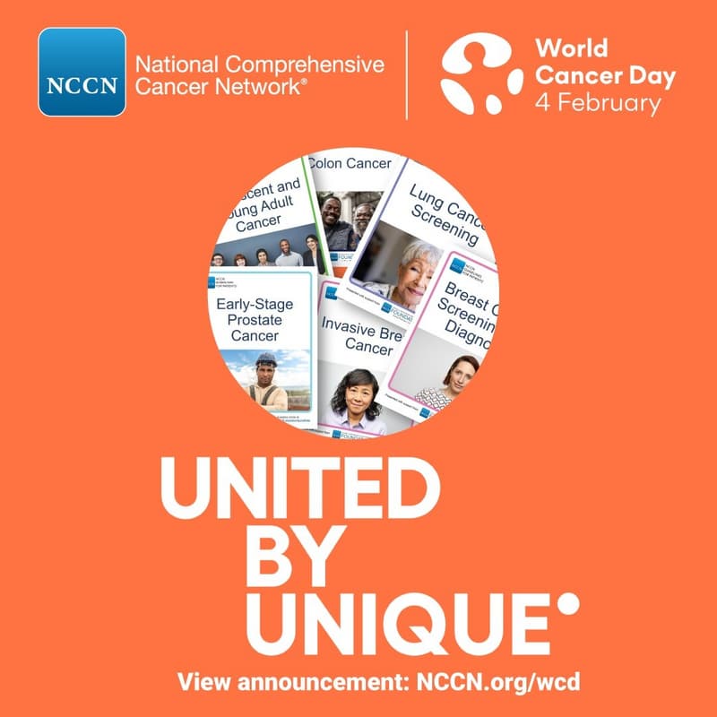 NCCN Commemorates World Cancer Day with New Commitment…