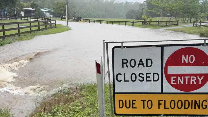 Flash flooding hits states as rain hammers east coast